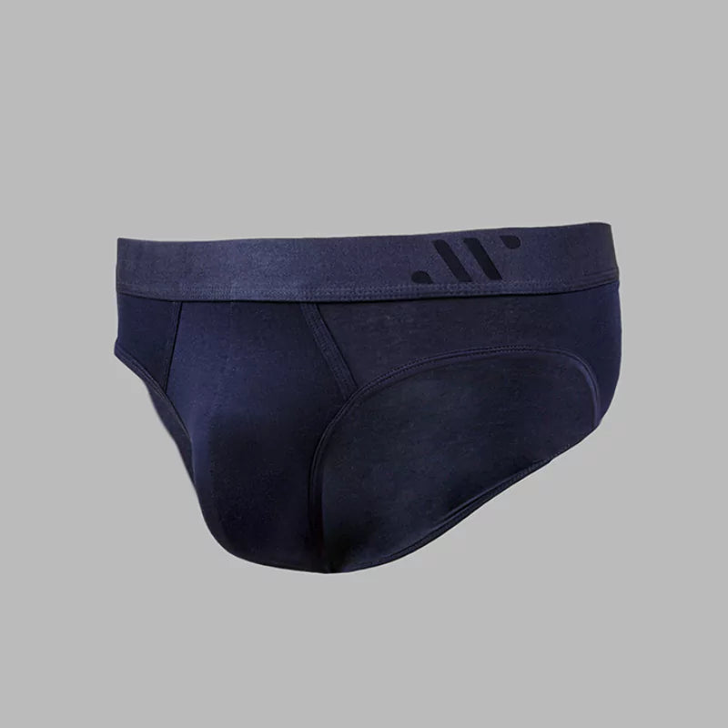 Most Comfortable Maritime Navy Blue Briefs for Men Modern Fit | ALPHX.com