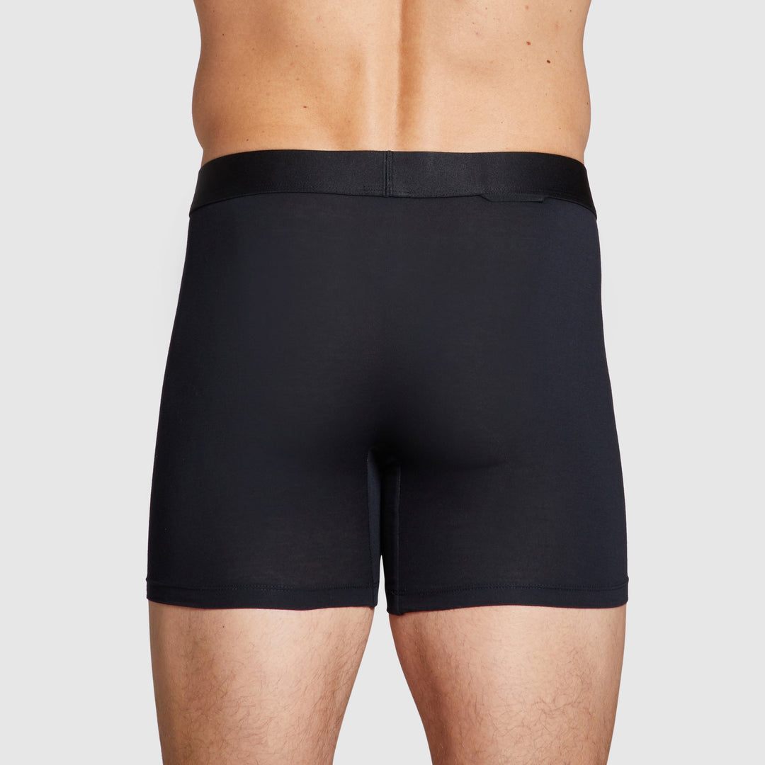 Most Comfortable Navy Boxer Briefs for Men Modern Fit | ALPHX.com