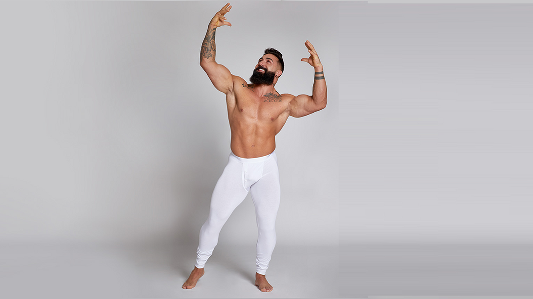 Most Comfortable Frost White Boxer Briefs for Men Modern Fit | ALPHX.com